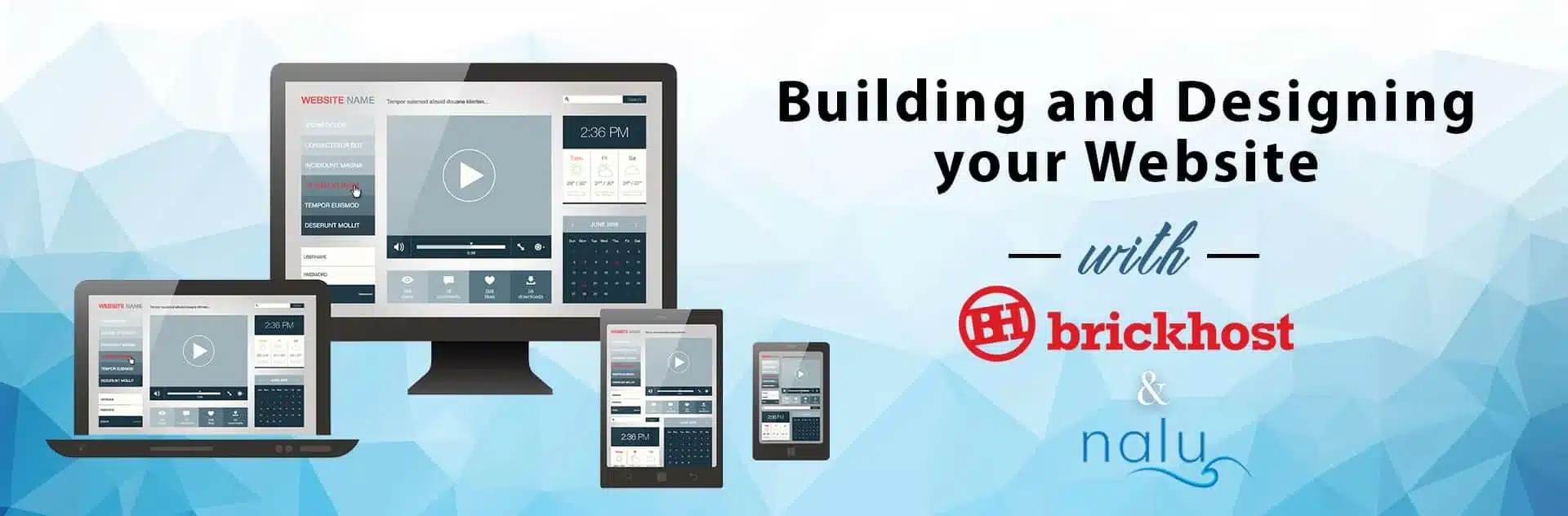 Building and Designing Your Website - Brickhost